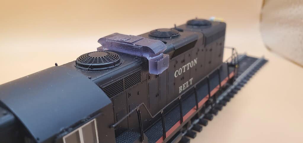 Horst Air Intake Hood - Cut | N & HO Scale Train Parts & Design